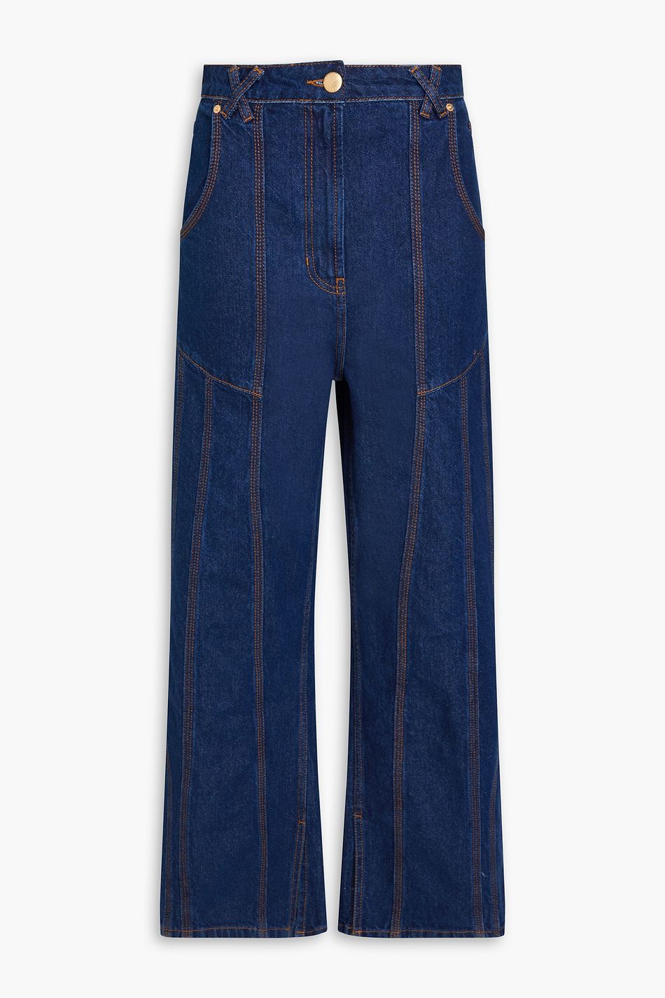 FARM RIO High-rise straight-leg jeans | THE OUTNET
