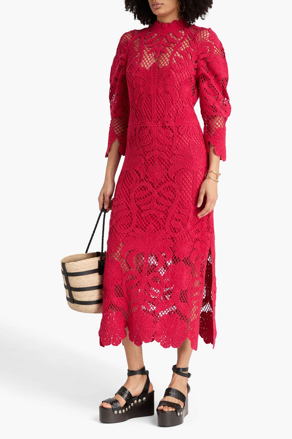 Farm Rio Crochet Dress