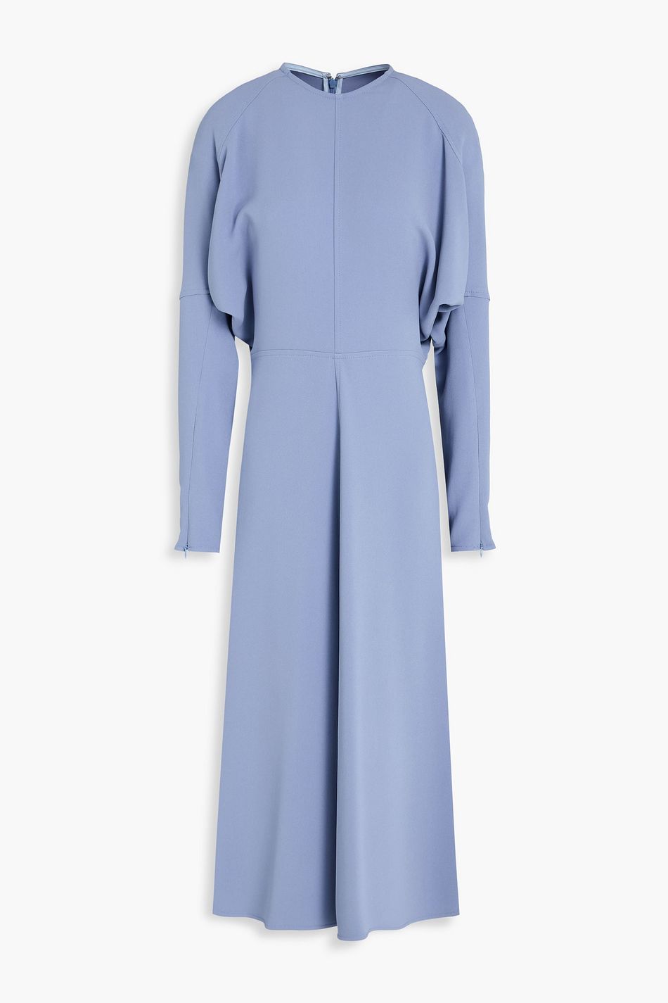 VICTORIA BECKHAM Crepe midi dress | THE OUTNET