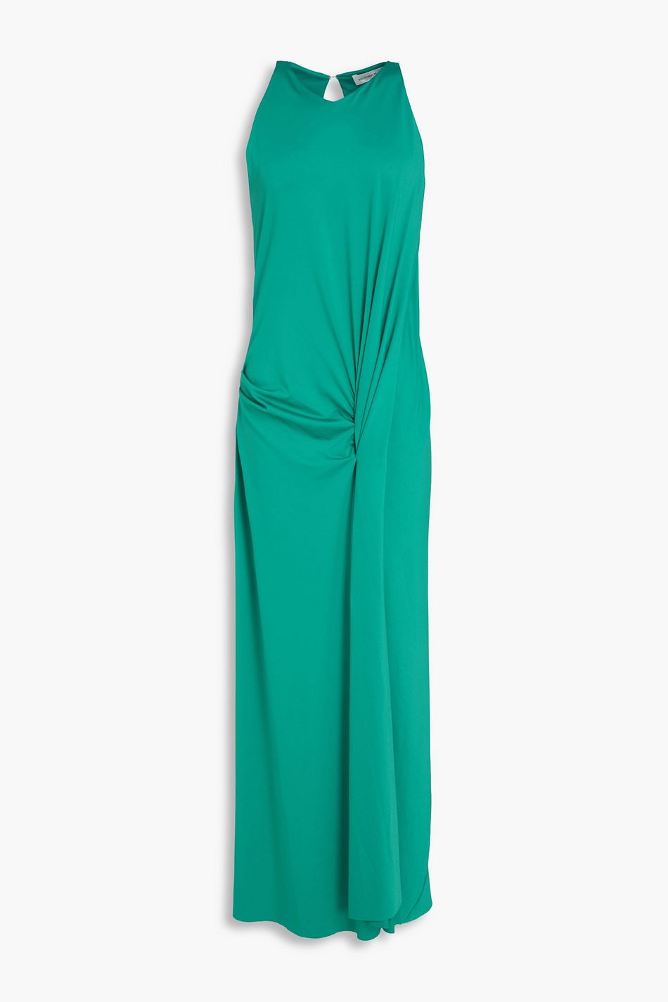 VICTORIA BECKHAM Draped stretch-jersey maxi dress | THE OUTNET