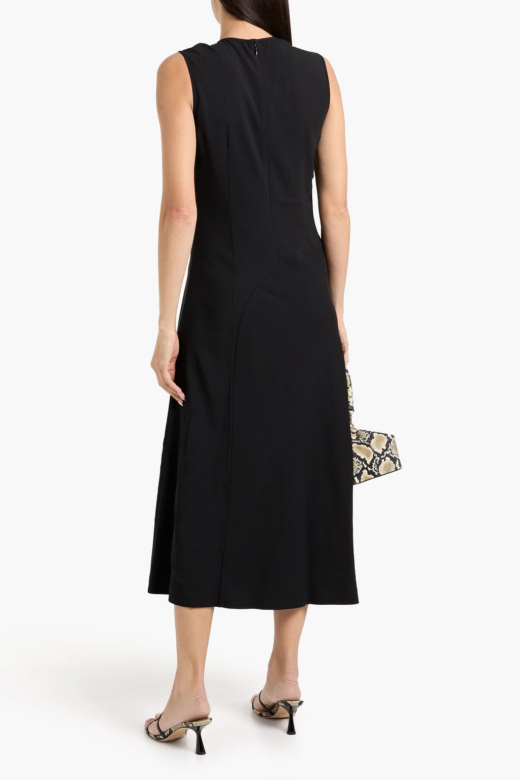 ANOTHER TOMORROW Crepe midi dress | THE OUTNET