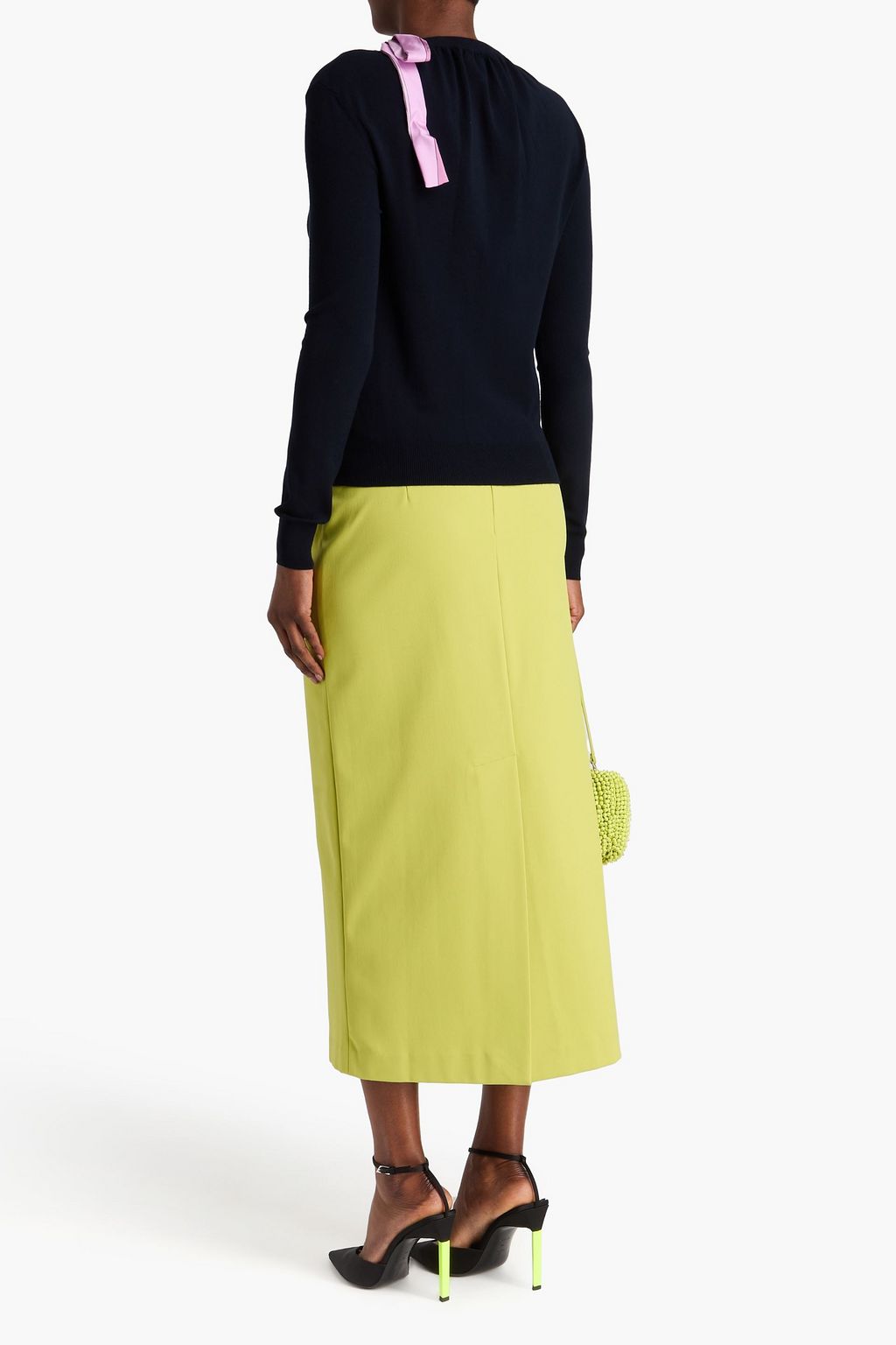 PUCCI Bow-detailed knitted sweater | THE OUTNET