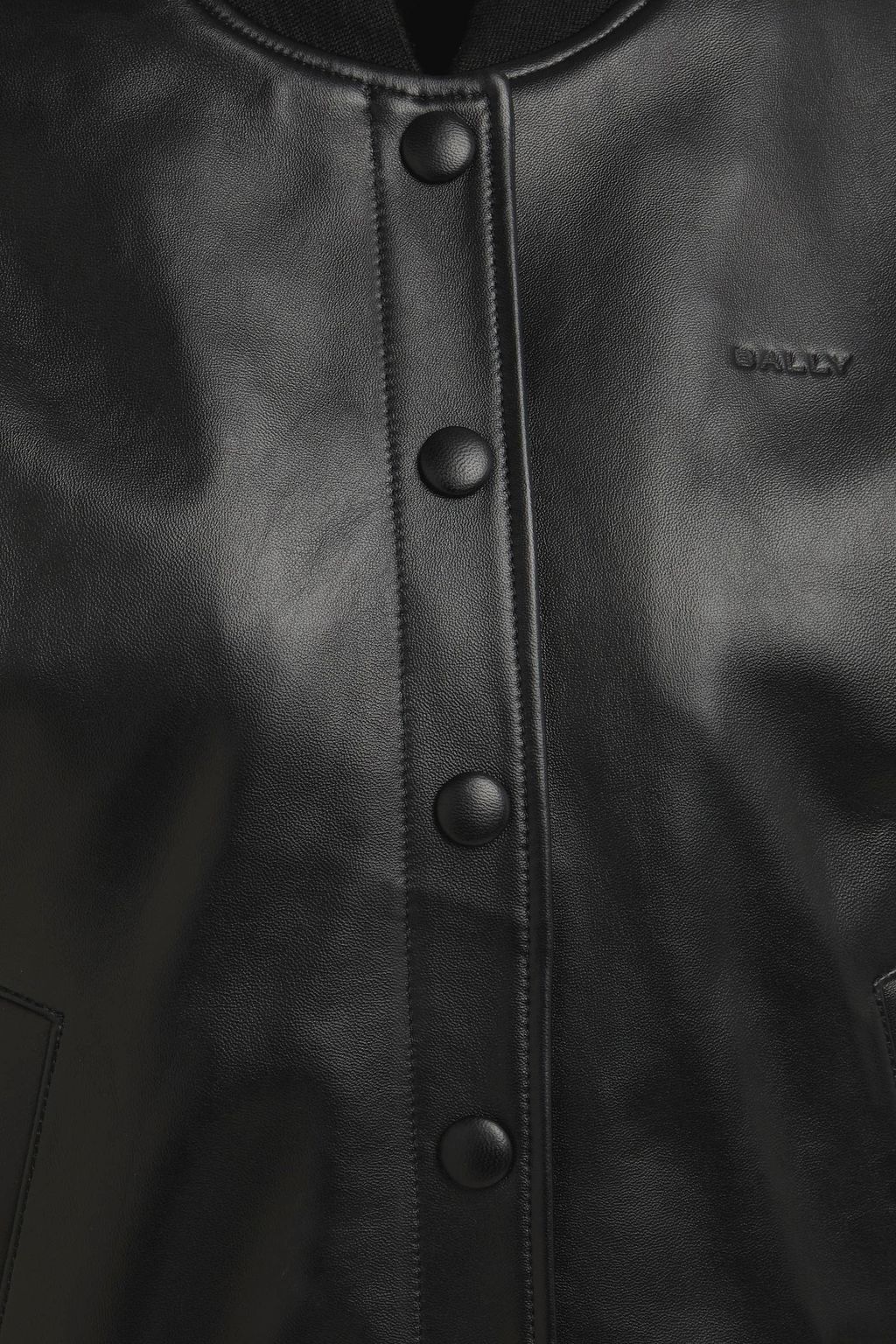 BALLY Leather bomber jacket | THE OUTNET