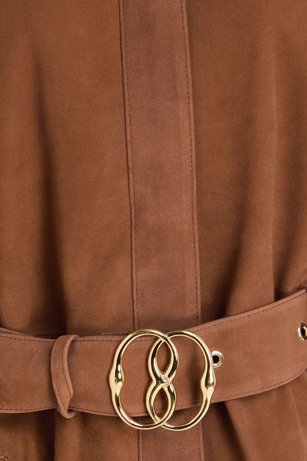 BALLY Belted suede jacket | THE OUTNET
