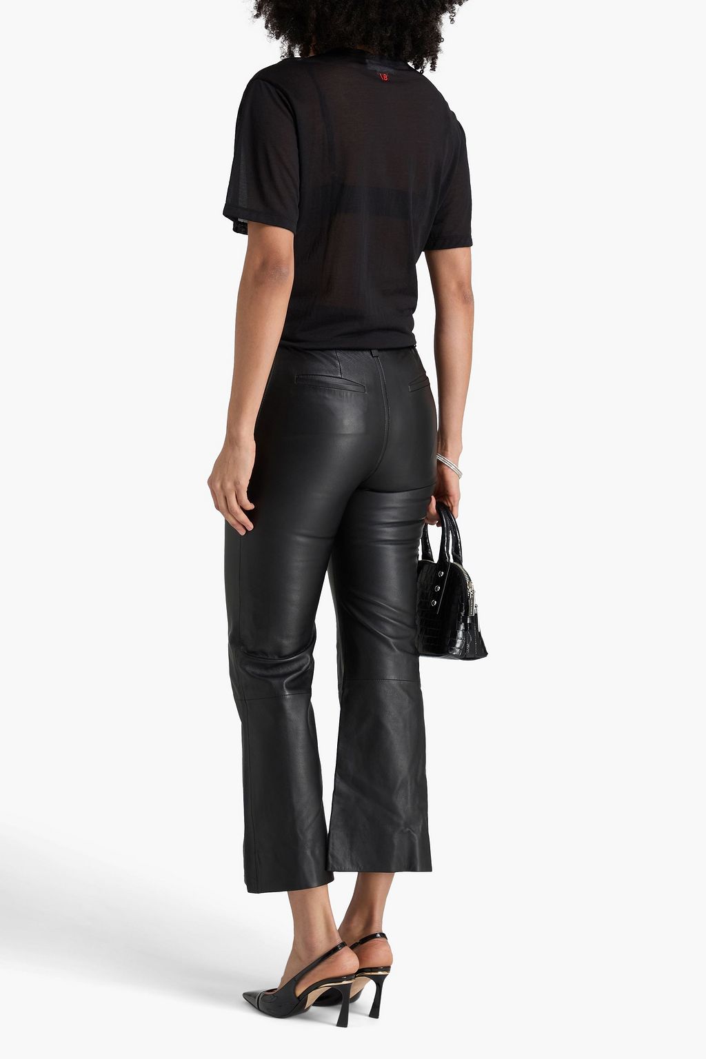 VICTORIA BECKHAM Cotton-jersey T-shirt | THE OUTNET