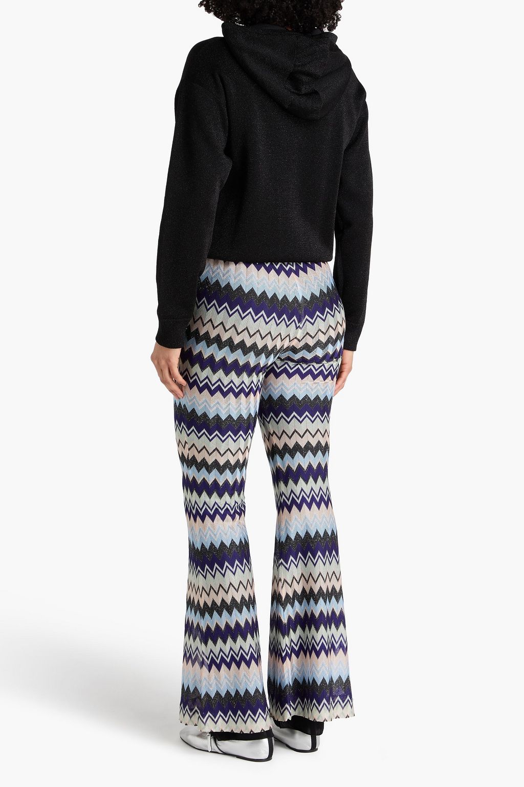 MISSONI Metallic knitted hoodie | THE OUTNET