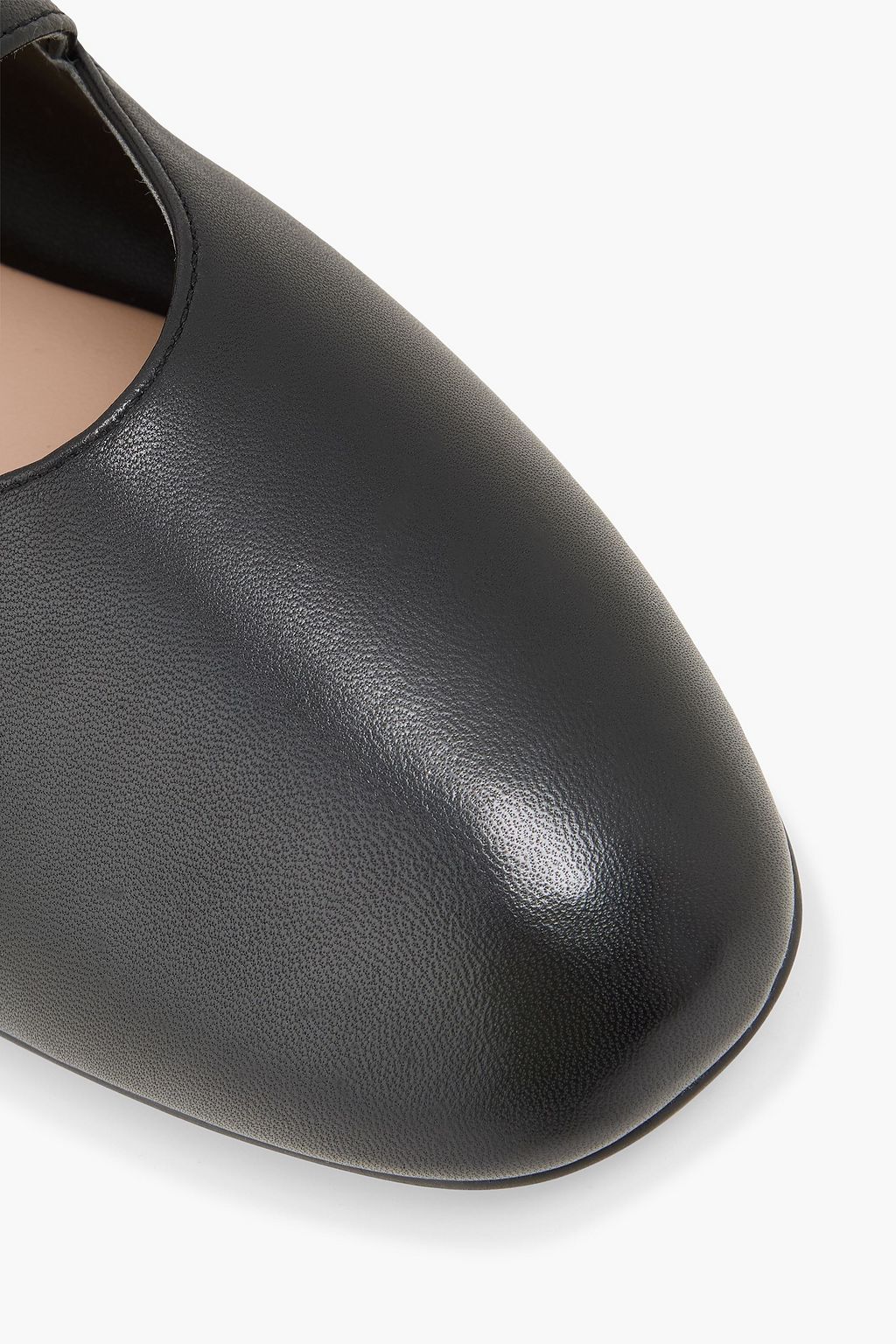 STUART WEITZMAN Kyra leather Mary Jane flats | THE OUTNET