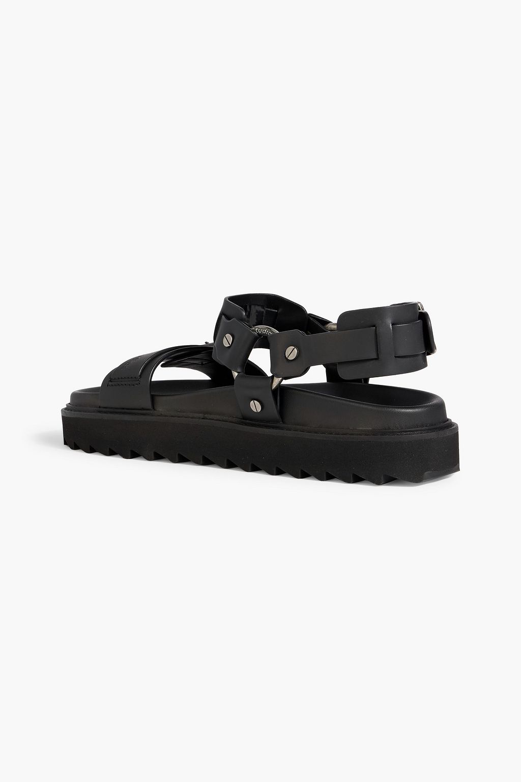 ACNE STUDIOS Buckled leather sandals | THE OUTNET