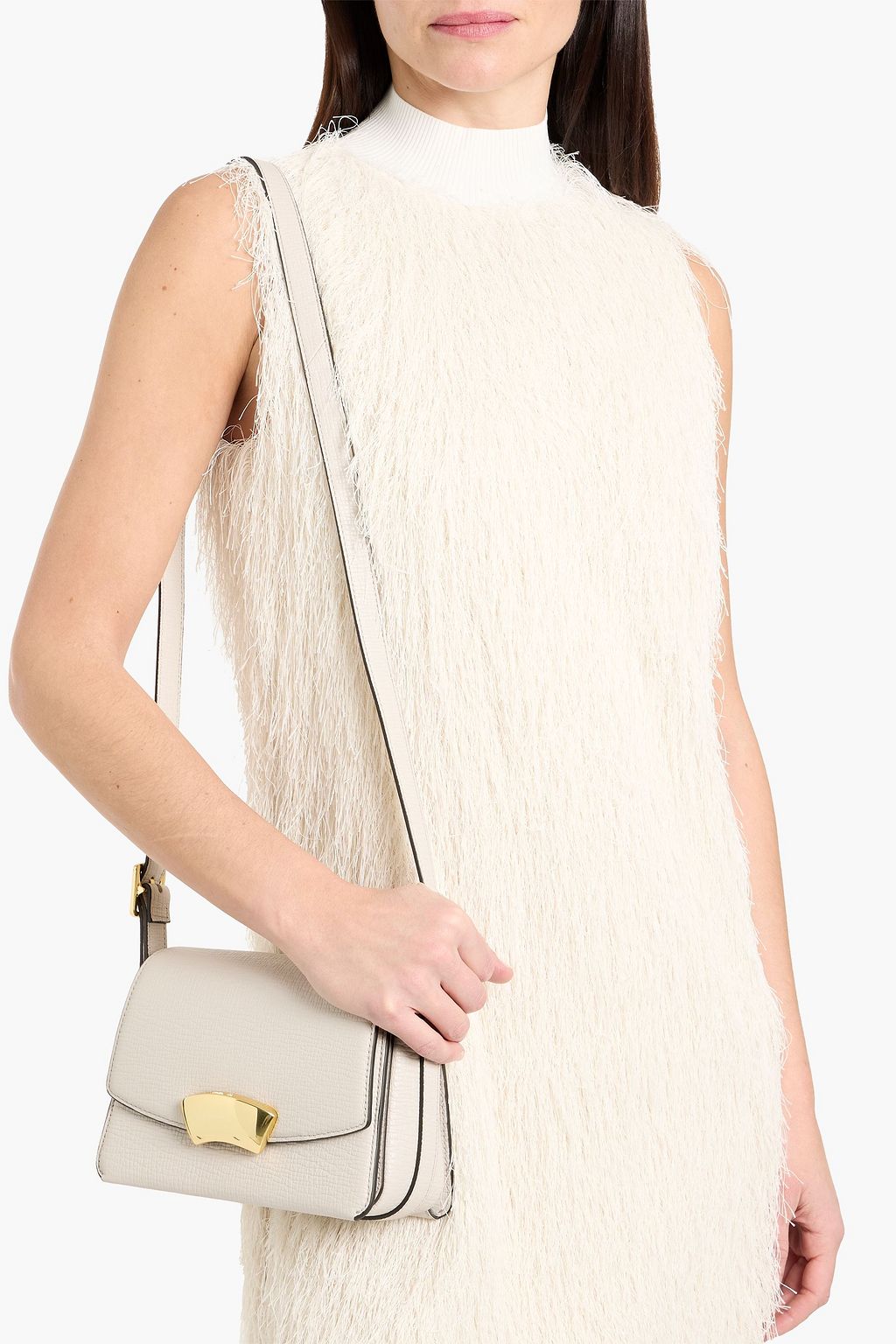 3.1 PHILLIP LIM ID pebbled-leather cross-body bag | THE OUTNET