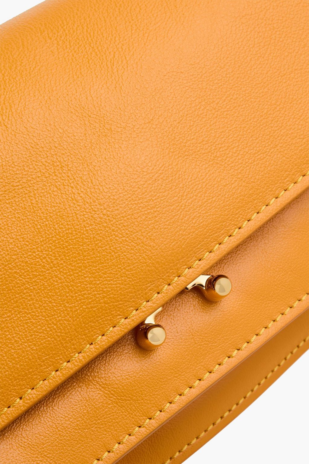 MARNI Trunk Soft pebbled-leather cross-body bag | THE OUTNET