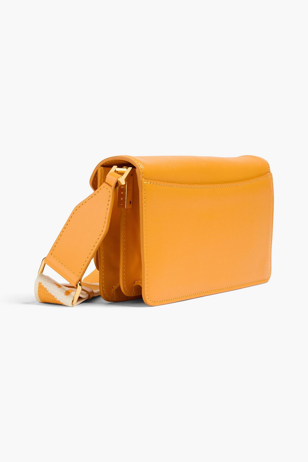 MARNI Trunk Soft pebbled-leather cross-body bag | THE OUTNET