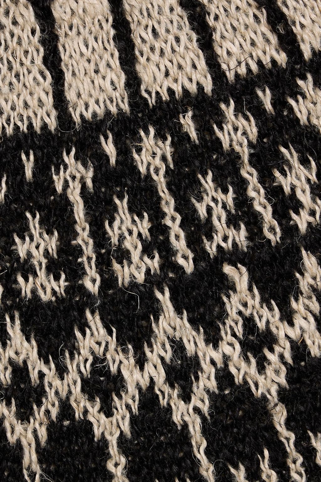 ALTUZARRA Cole Fair Isle linen-blend midi dress | THE OUTNET