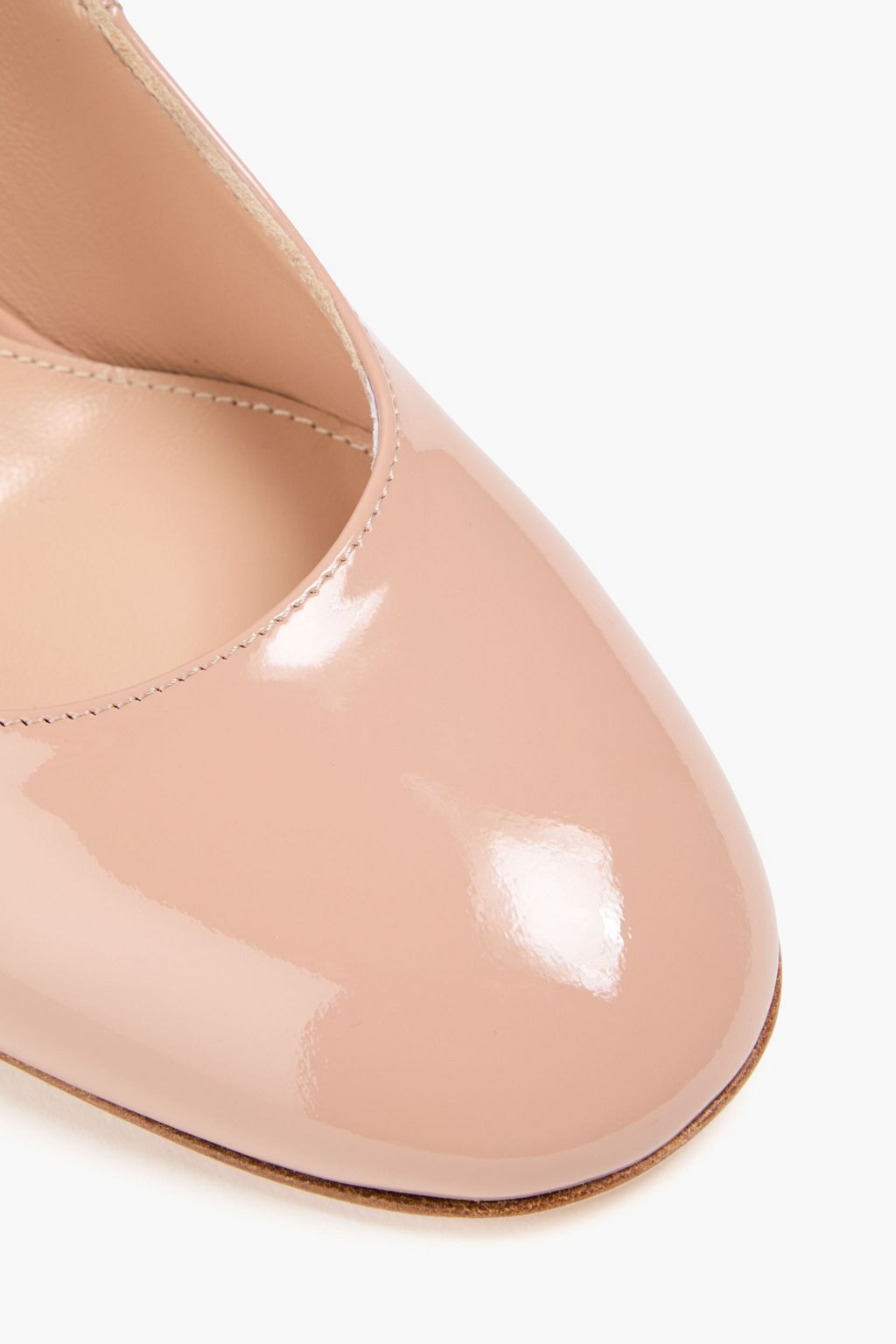 GIANVITO ROSSI Mary 85 patent-leather Mary Jane pumps | THE OUTNET