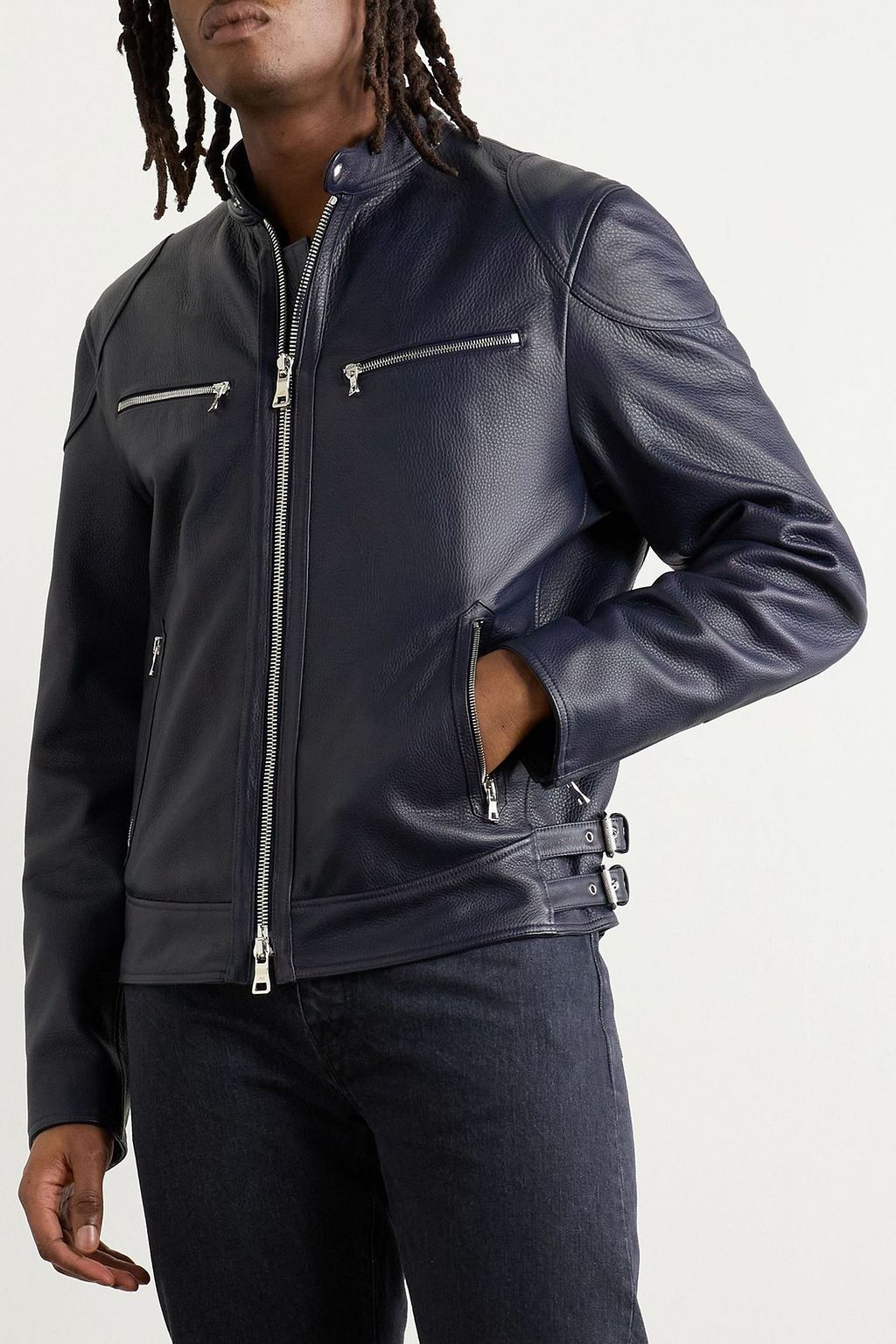 MR P. Leather jacket | THE OUTNET