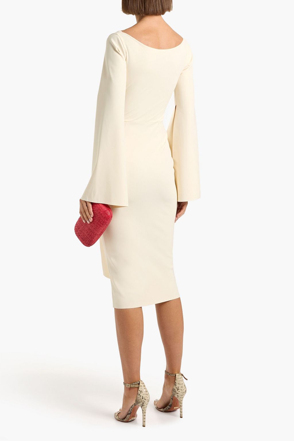 CHIARA BONI LA PETITE ROBE Isoshi draped stretch-jersey midi dress ...