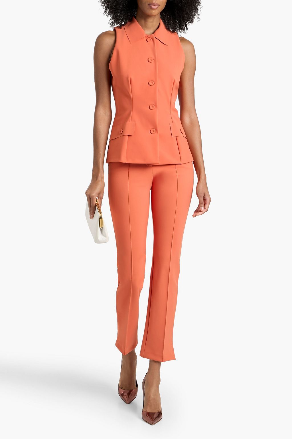 CHIARA BONI LA PETITE ROBE Nuccia stretch-jersey slim-leg pants | THE ...