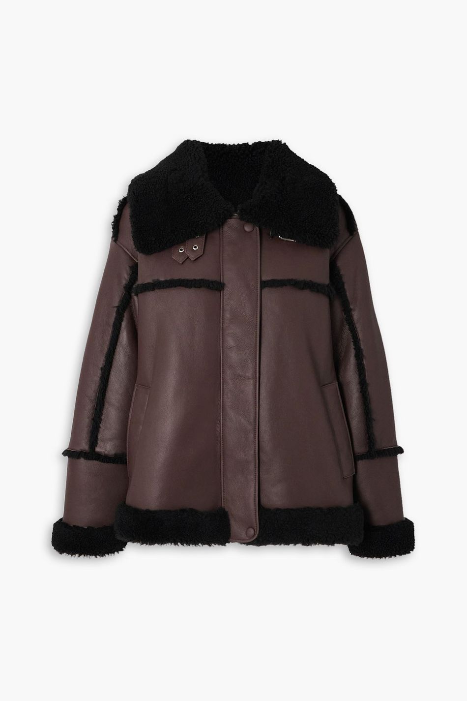 GOLDSIGN Shearling coat | THE OUTNET