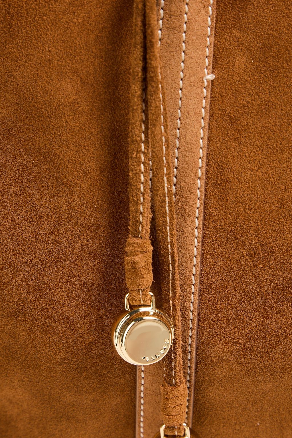 SANDRO Tote Bag aus Veloursleder | THE OUTNET