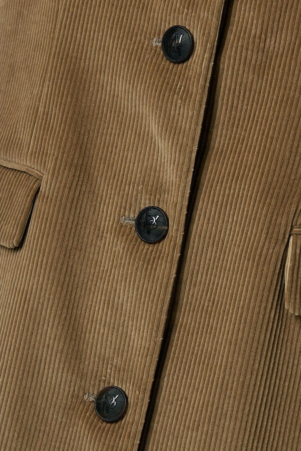 VERONICA DE PIANTE Aliyah cotton-corduroy blazer | THE OUTNET