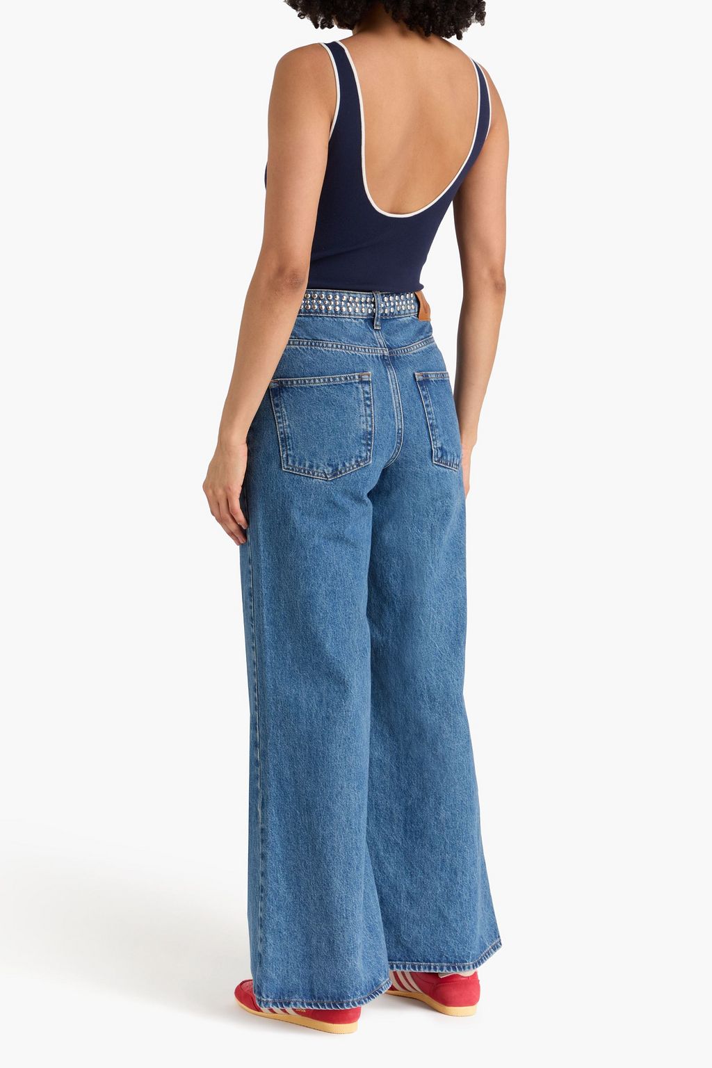 SANDRO Body aus Rippstrick | THE OUTNET