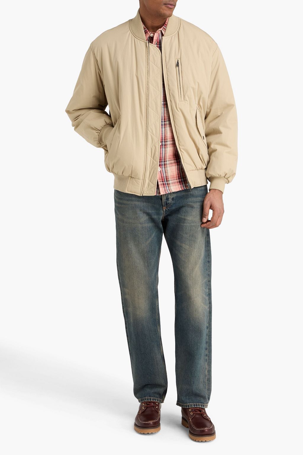 ISABEL MARANT Cotton-blend shell bomber jacket | THE OUTNET