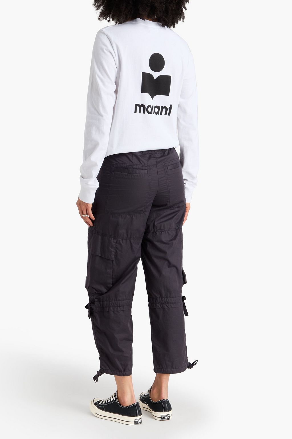 ISABEL MARANT Nazemi cotton-poplin cargo pants | THE OUTNET