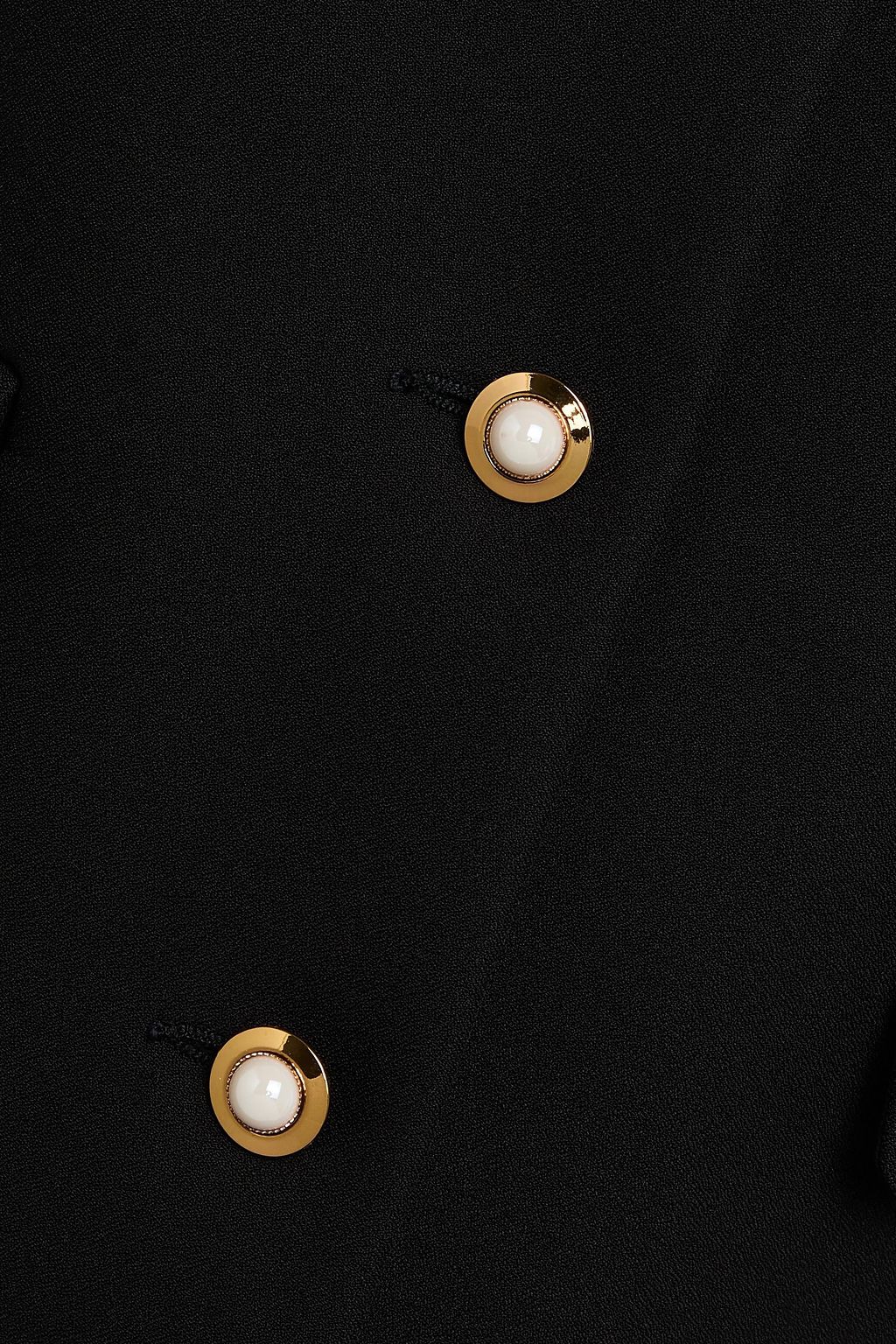 SANDRO Cropped crepe jacket | THE OUTNET