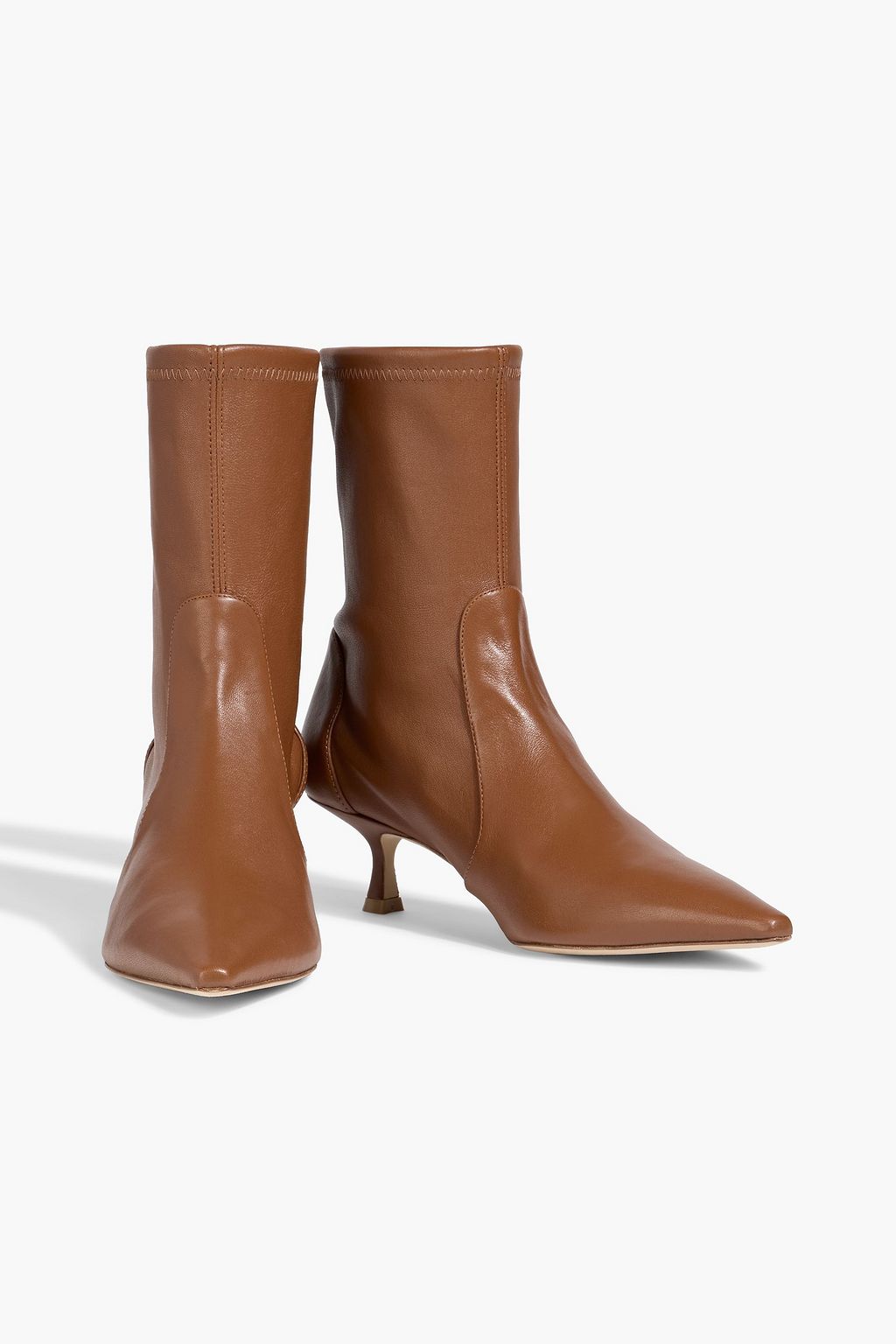 STUART WEITZMAN Naomi 50 leather ankle boots | THE OUTNET