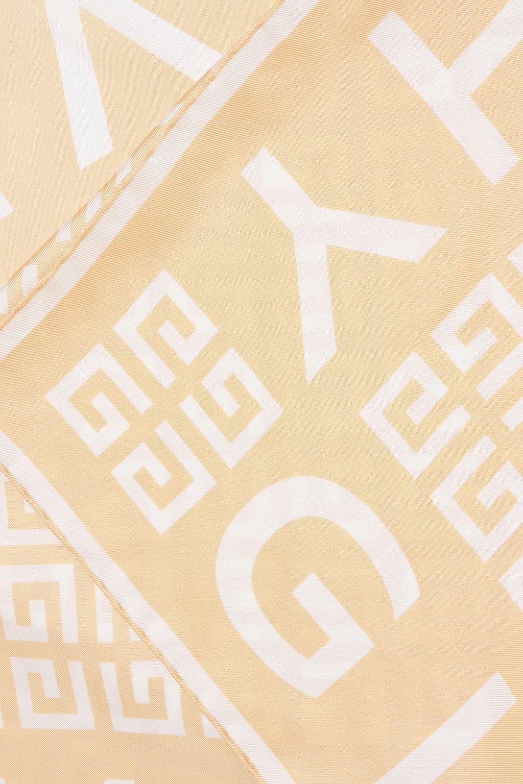 GIVENCHY Logo-print silk-twill scarf | THE OUTNET