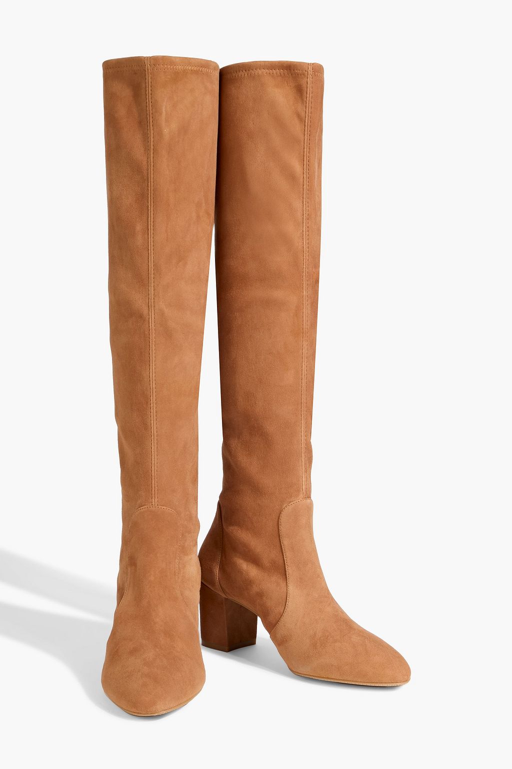 STUART WEITZMAN Yuliana 60 suede knee boots | THE OUTNET