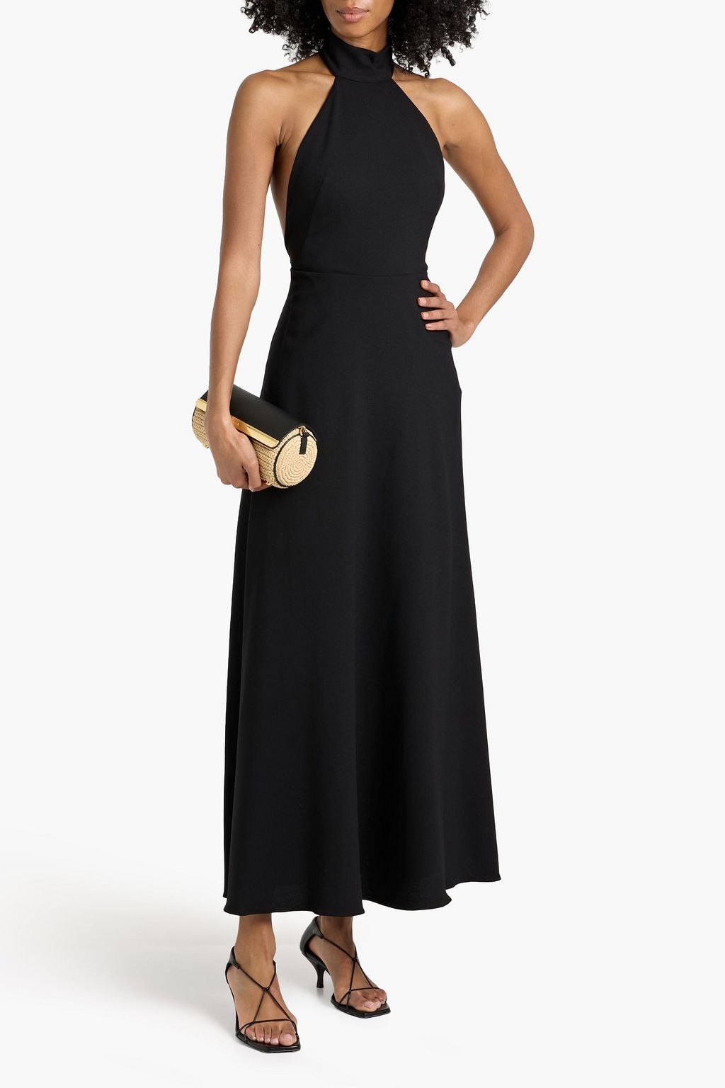 MATTEAU Wool-blend crepe maxi dress | THE OUTNET