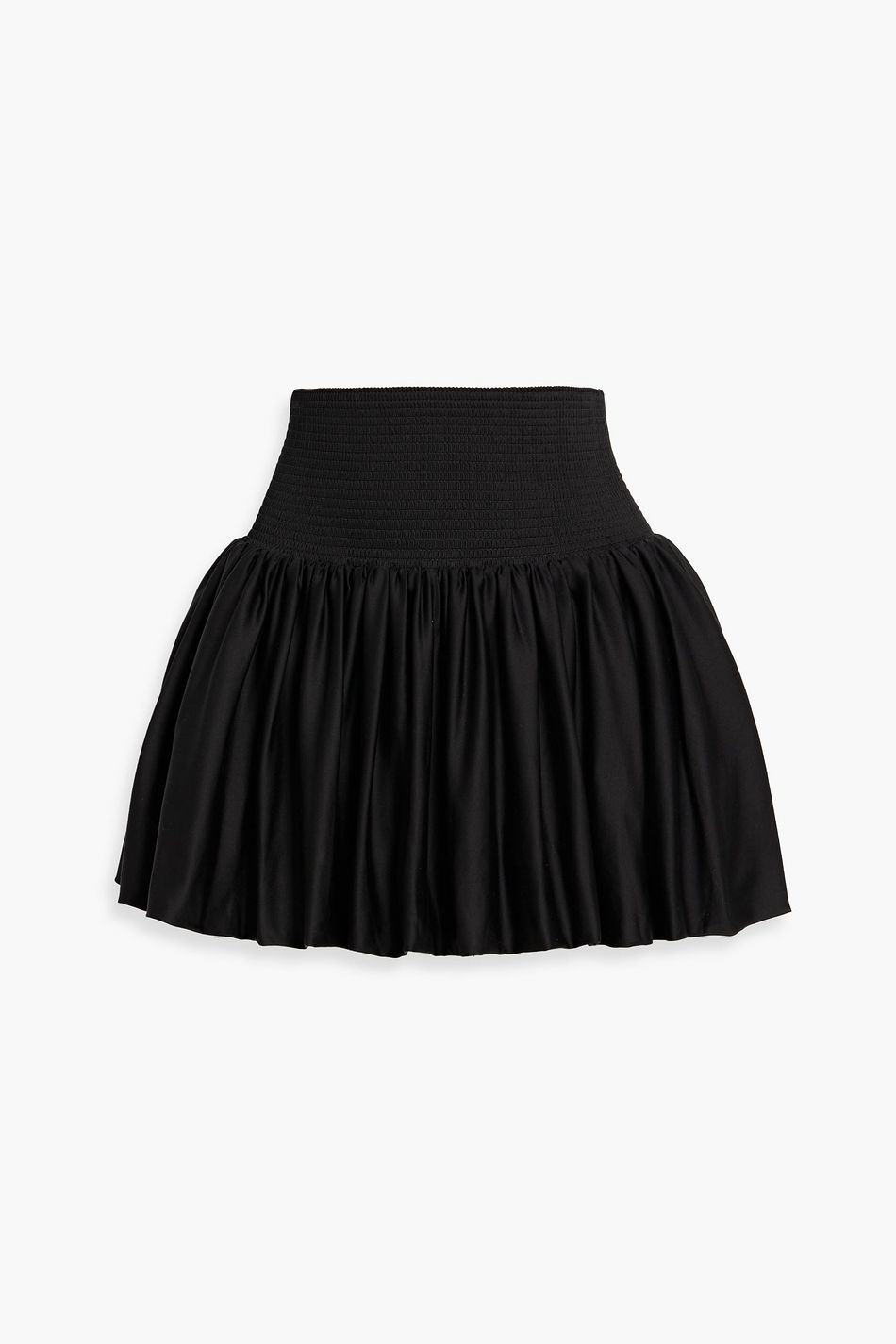 ALICE + OLIVIA Arden gathered cotton-blend poplin mini skirt | THE OUTNET