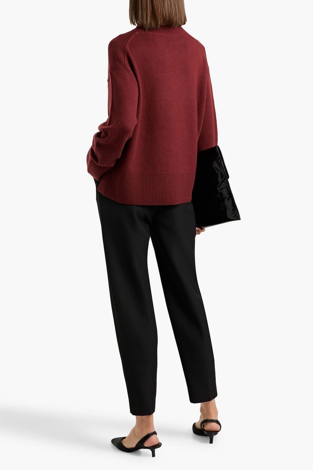 VINCE. Wool and cashmere-blend turtleneck sweater | THE OUTNET