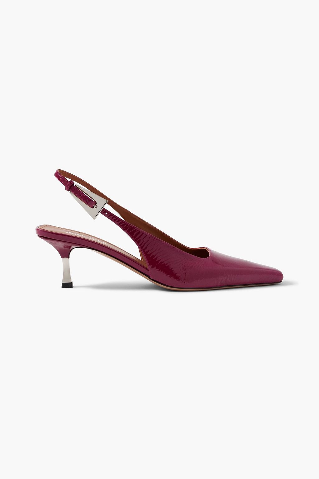 PARIS TEXAS Bettina patent-leather slingback pumps | THE OUTNET