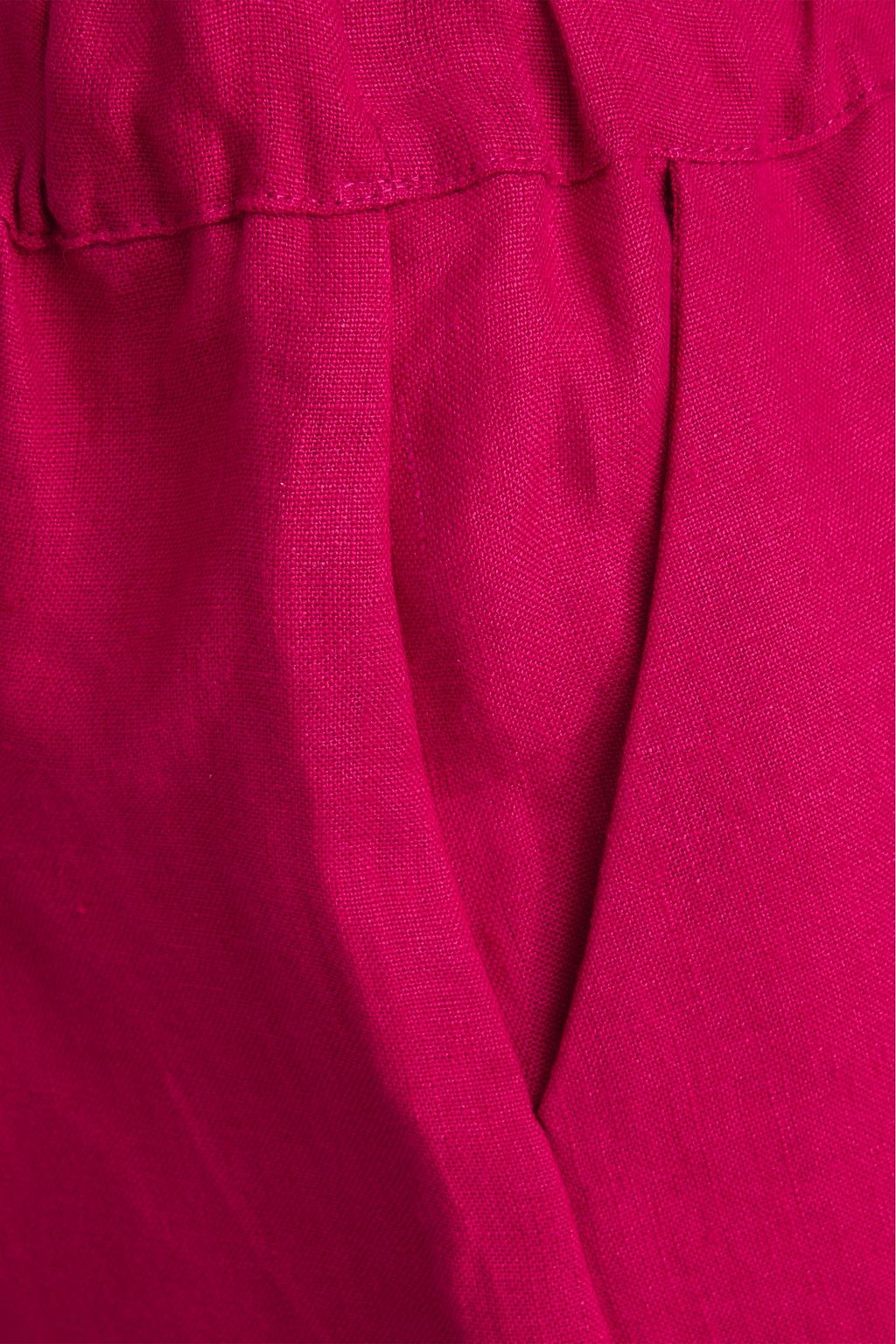 CASA RAKI Luisa color-block linen wide-leg pants | THE OUTNET