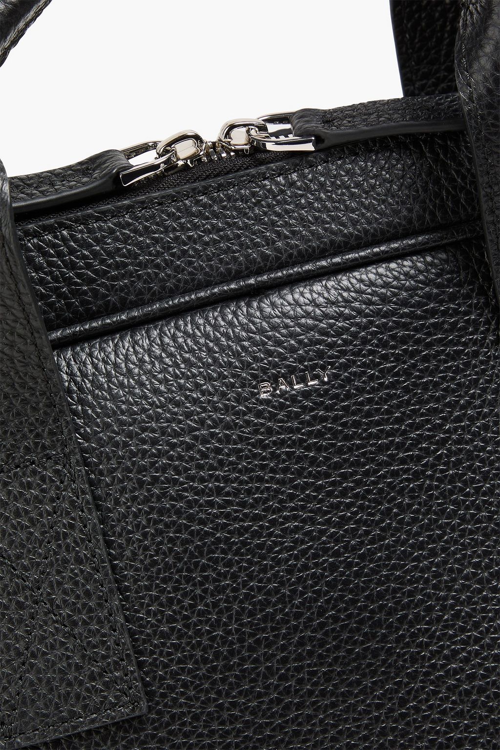 BALLY York pebbled-leather briefcase | THE OUTNET