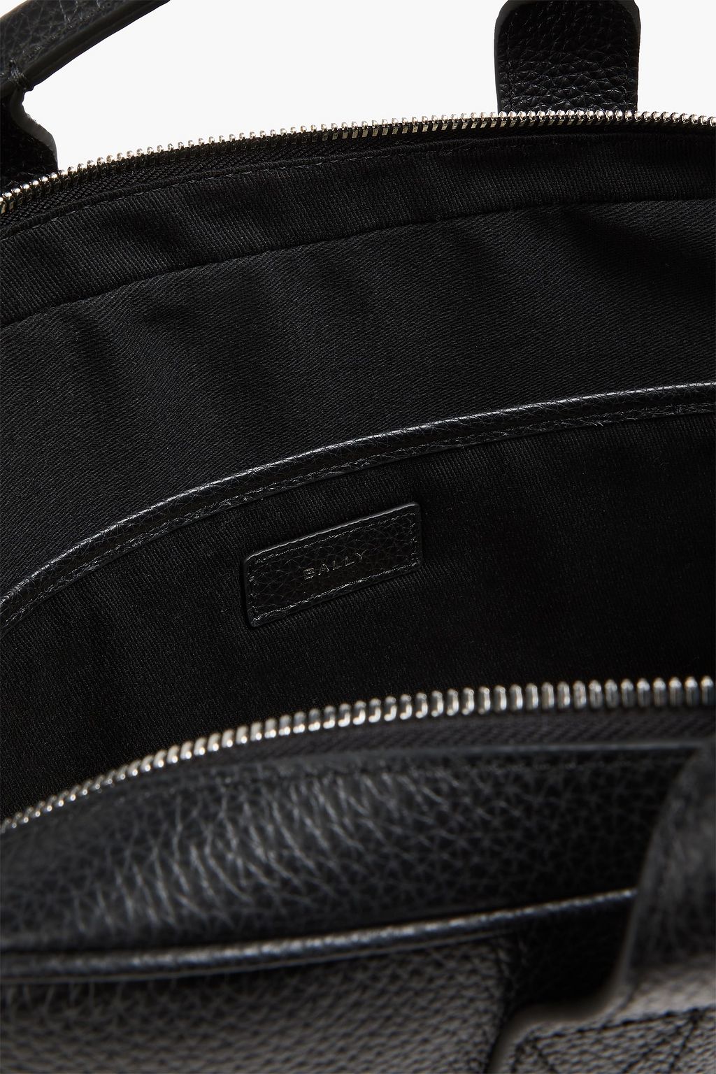 BALLY York pebbled-leather briefcase | THE OUTNET