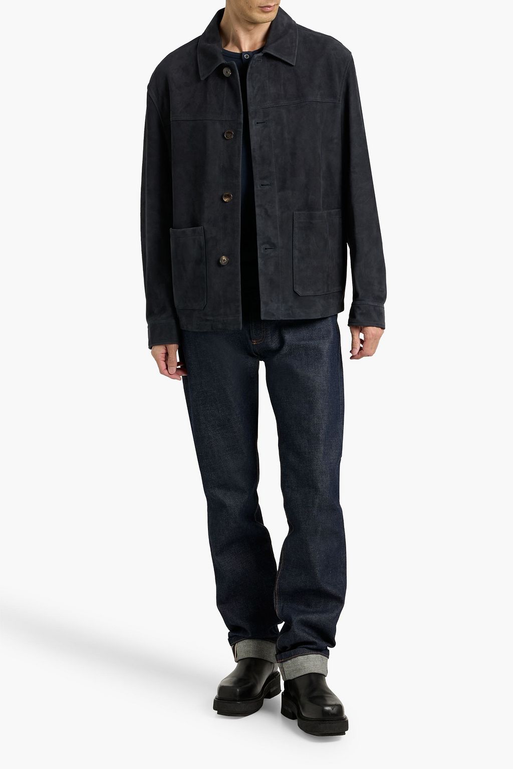 FRAME Suede jacket | THE OUTNET