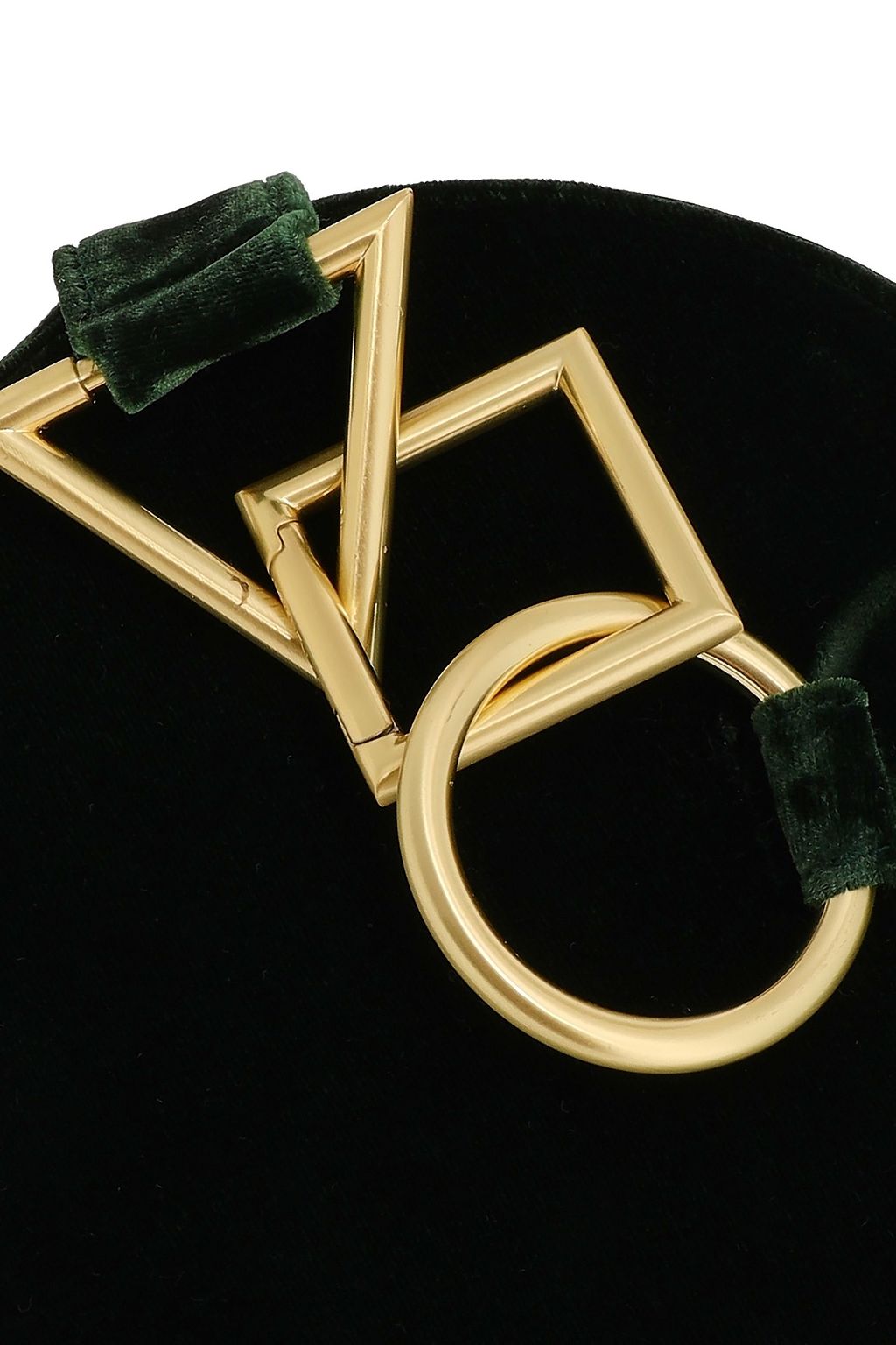 TARA ZADEH Embellished velvet clutch | THE OUTNET