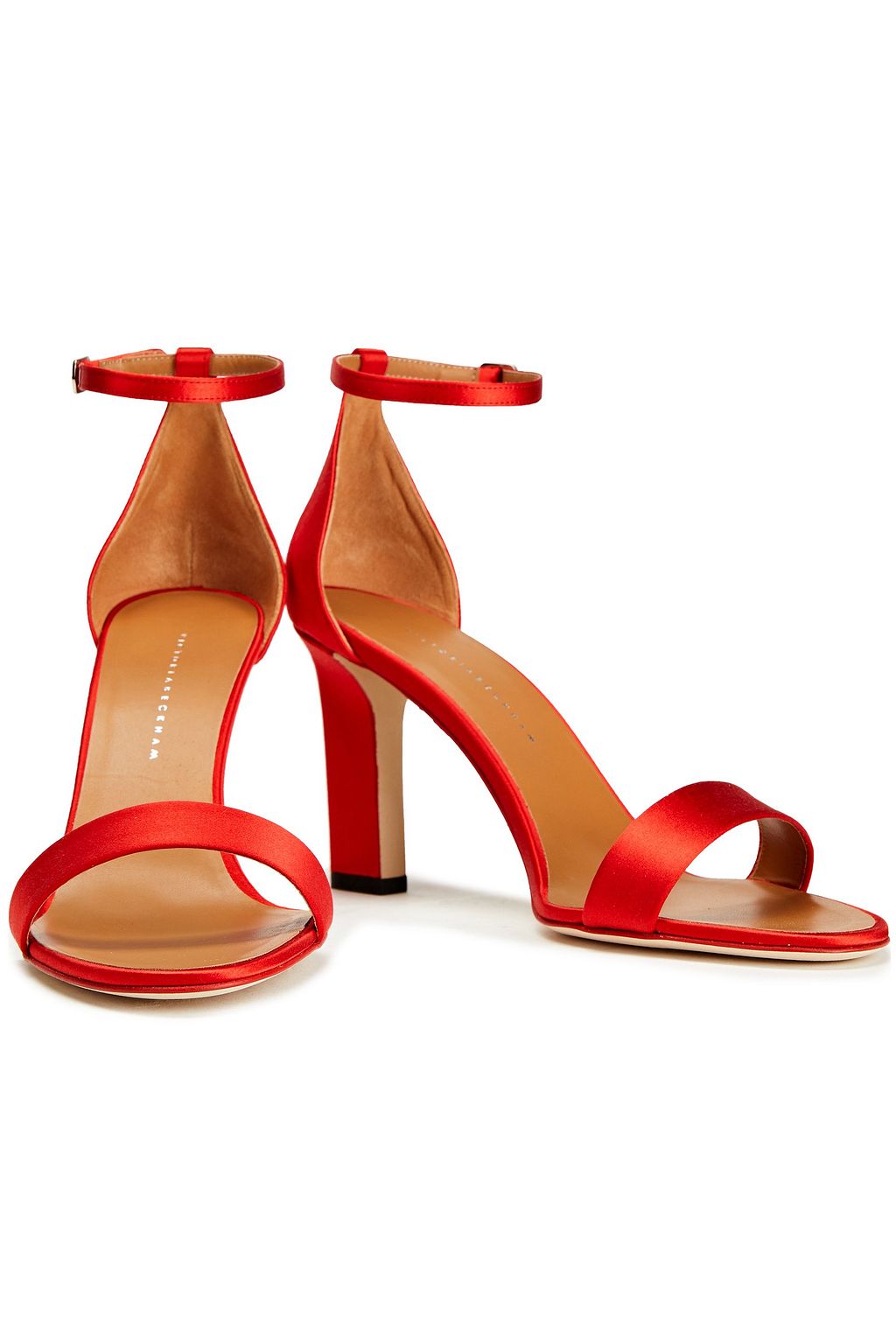 VICTORIA BECKHAM Satin sandals | THE OUTNET