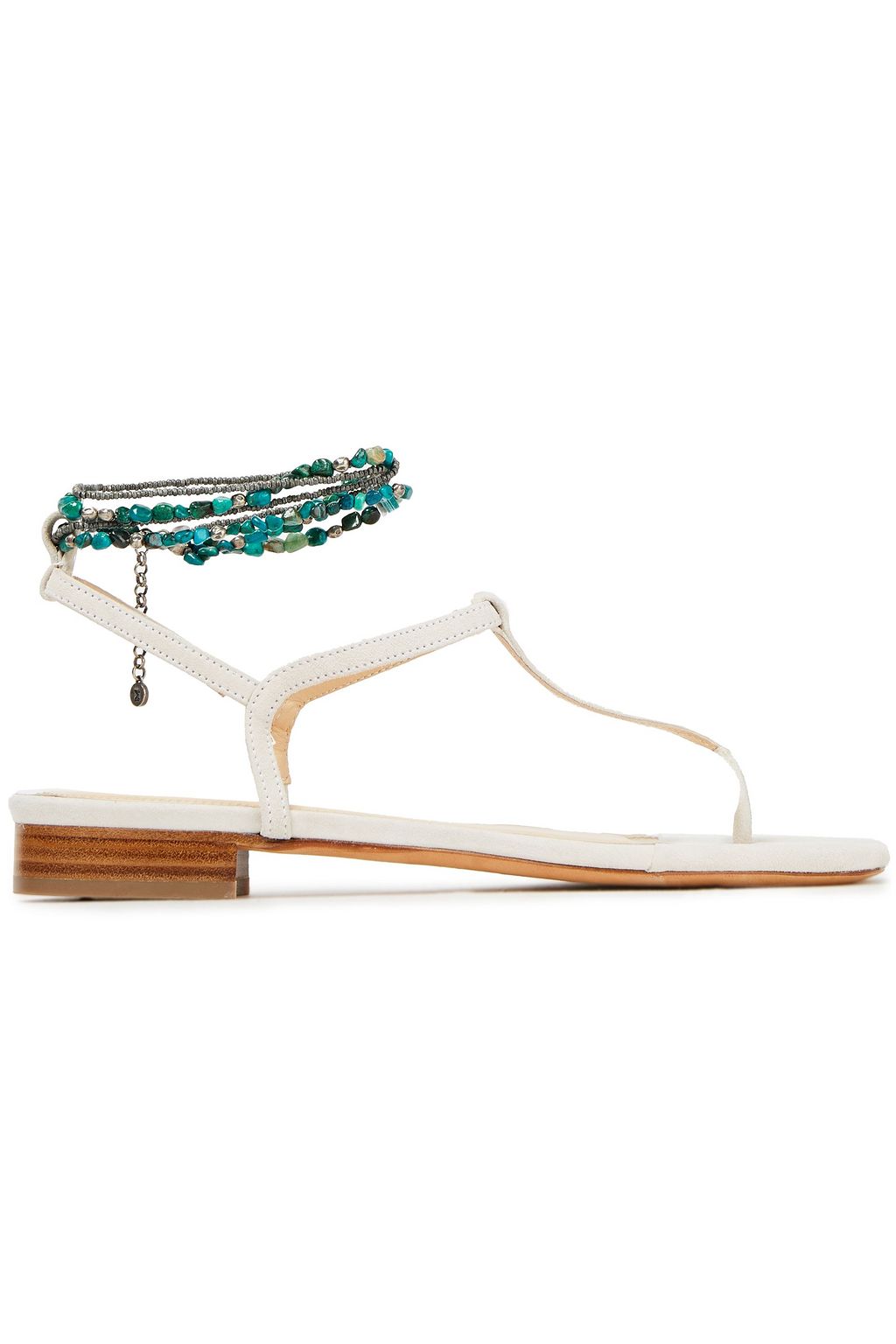 IRO Astley embellished suede sandals | THE OUTNET