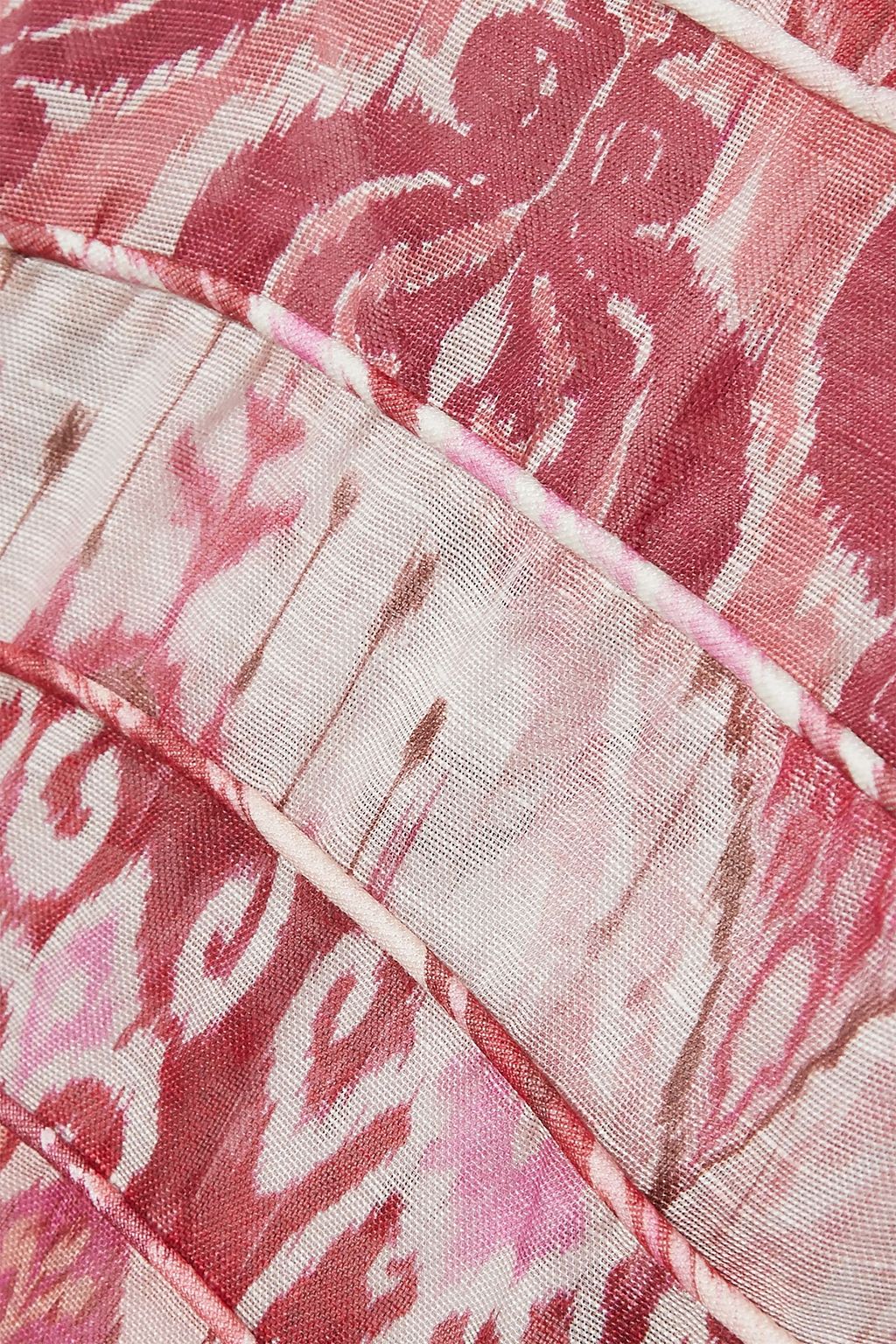 ZIMMERMANN Wavelength paneled printed linen and silk-blend mini dress ... ZIMMERMANN Wavelength paneled printed linen and silk-blend mini dress ...