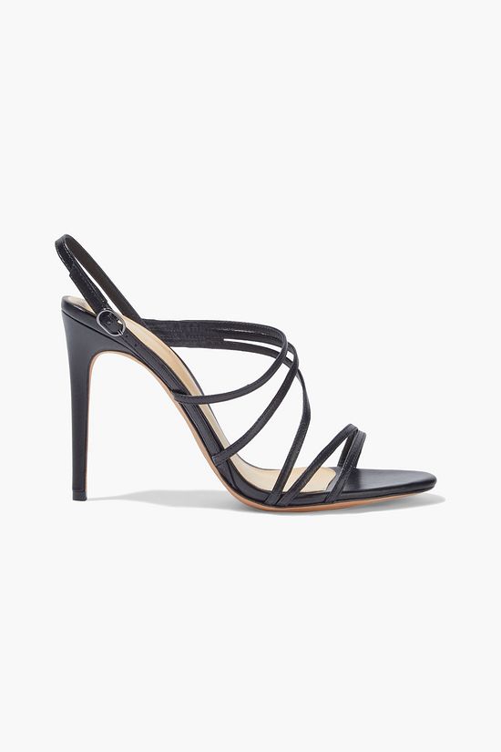 ALEXANDRE BIRMAN Leather slingback sandals | THE OUTNET