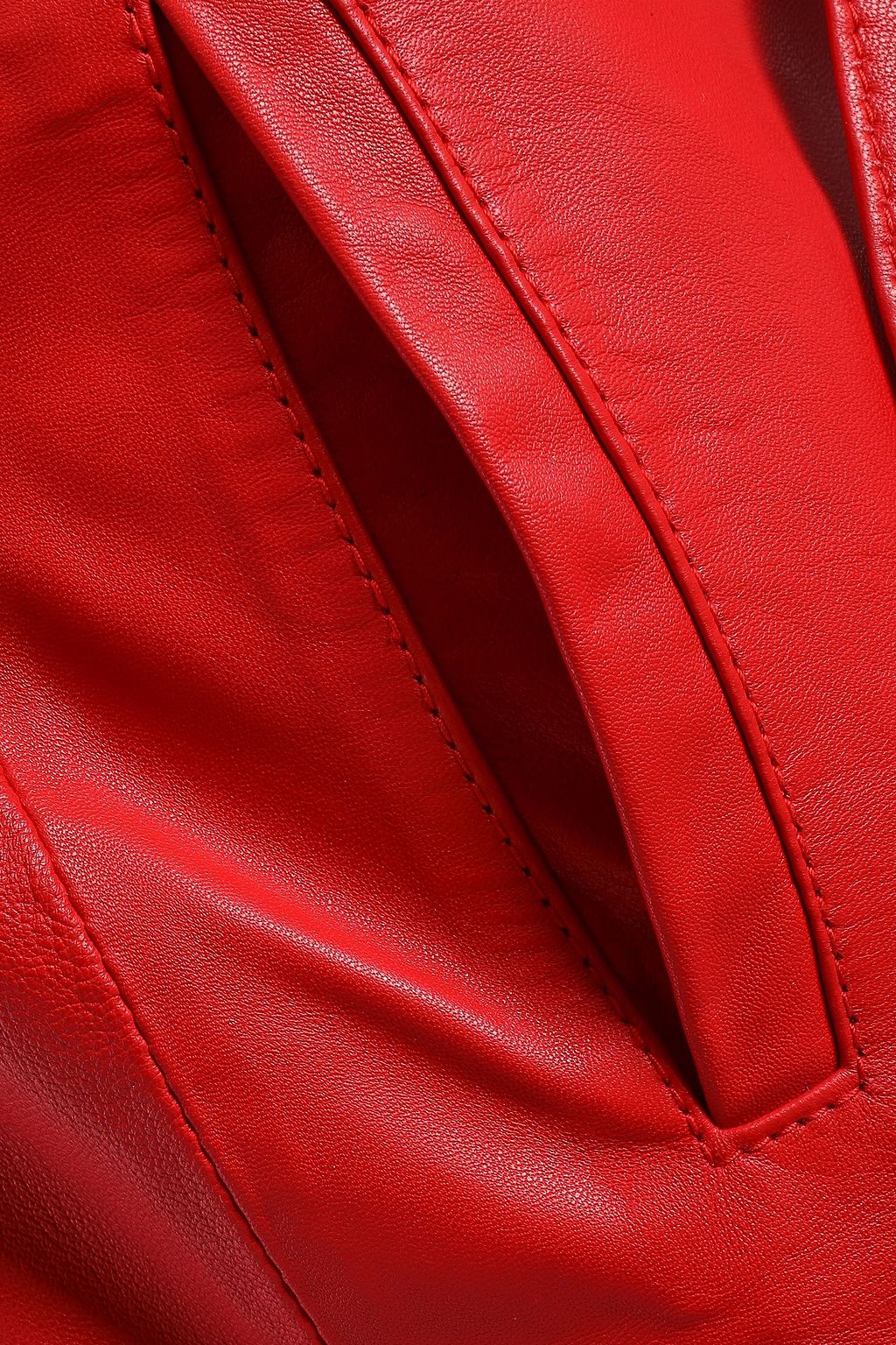 MARISSA WEBB Belted leather straight-leg pants | THE OUTNET