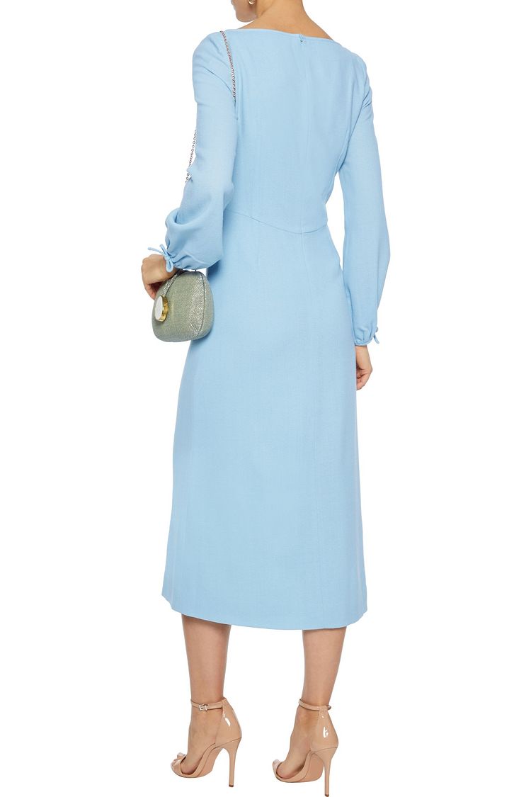 GOAT Honor wool-crepe midi dress | THE OUTNET