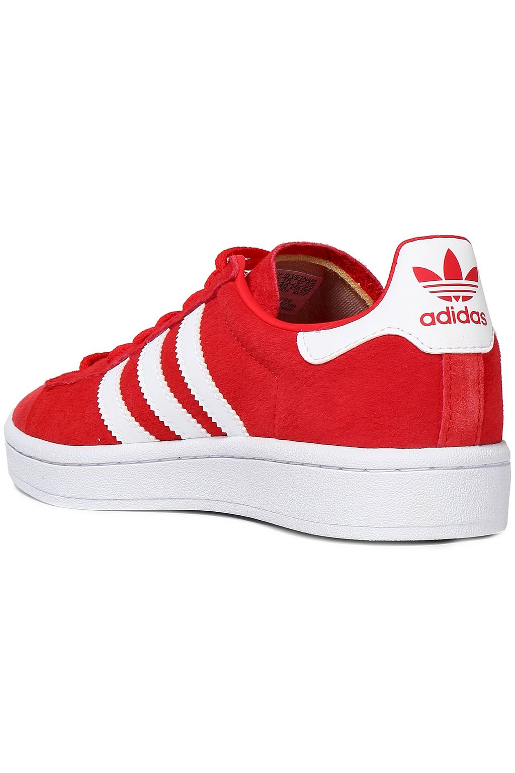 ADIDAS ORIGINALS Campus leather-trimmed suede sneakers | THE OUTNET