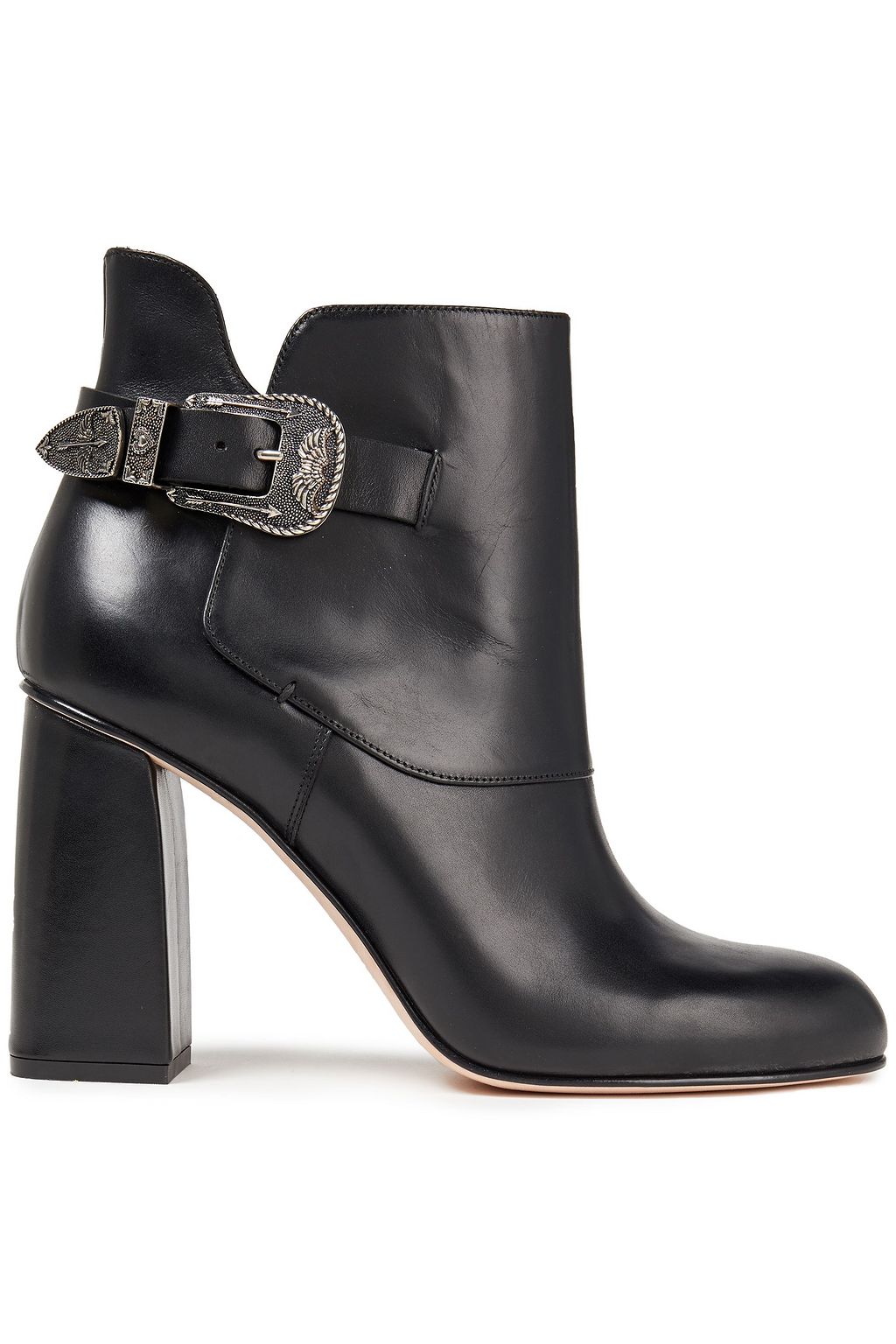 RED(V) Buckled leather ankle boots | THE OUTNET